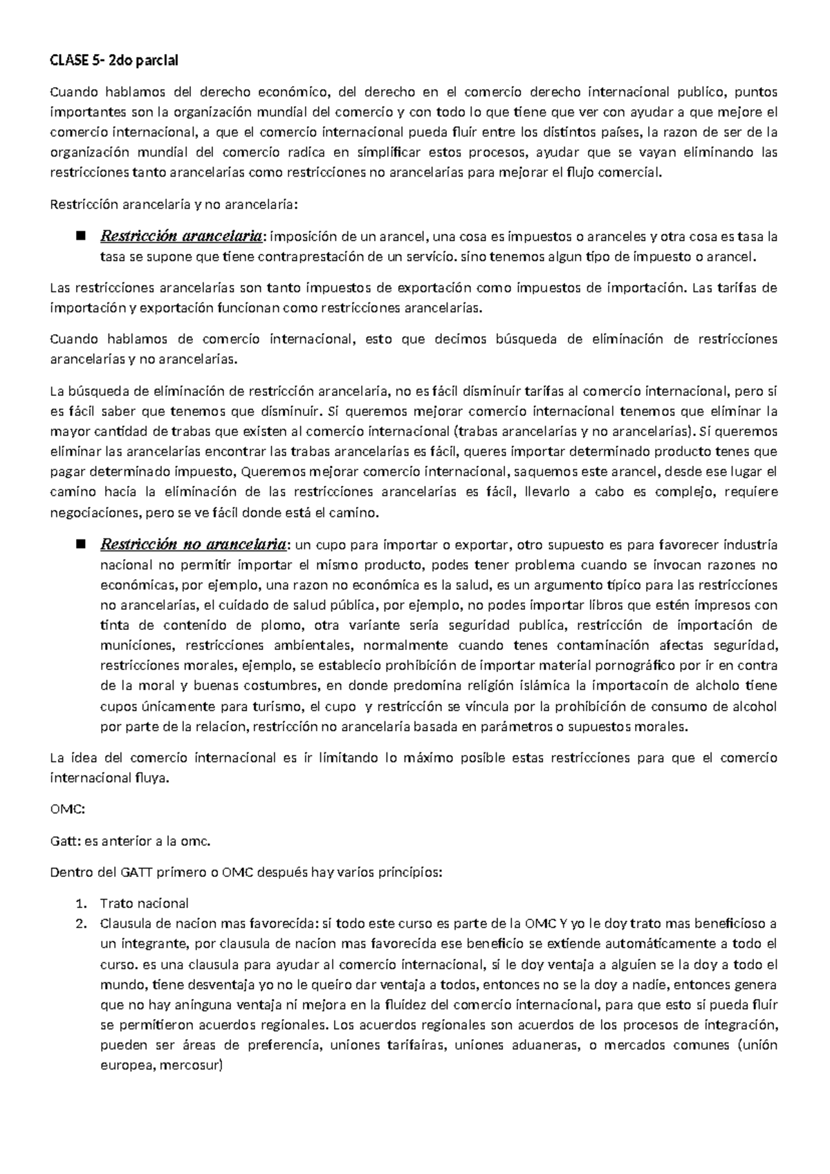 Clase 5- 2do parcial - fefefef - CLASE 5- 2do parcial Cuando hablamos ...