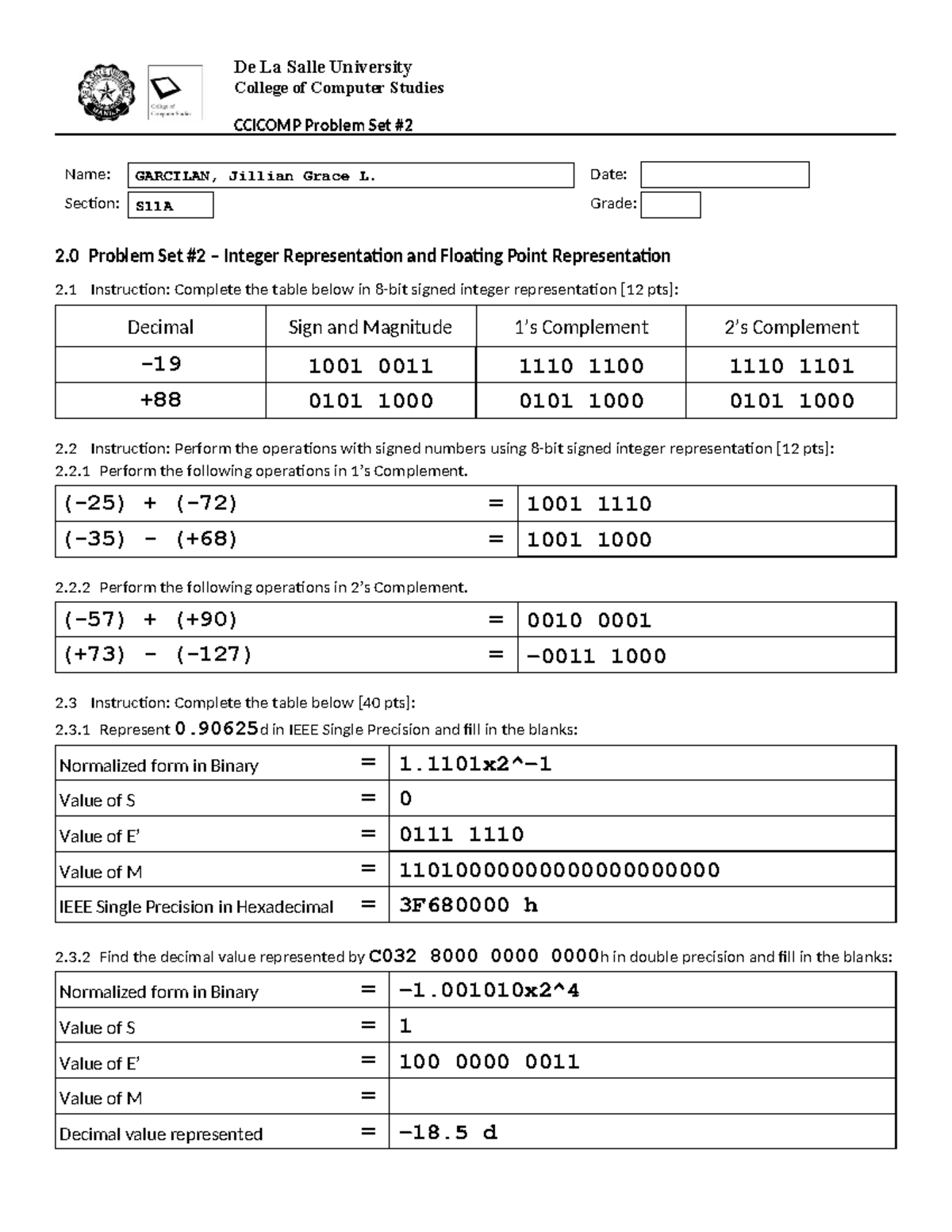 Problem Set 2 - Untitled document - Enjoy ^^ - 2 Problem Set #2 ...