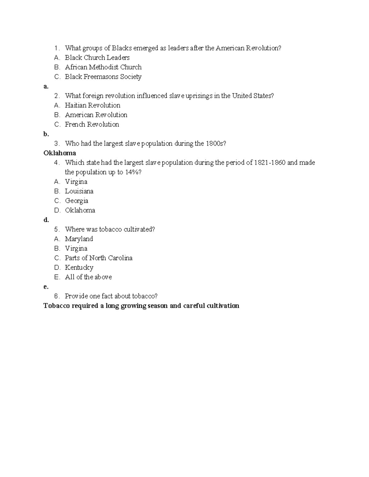 Quiz Eight AAS - Quiz 8 about lecture four with correct answers. Scored ...