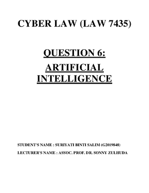 Chap 2- PDPA - This is notes for cyber law based on her lecture slides ...