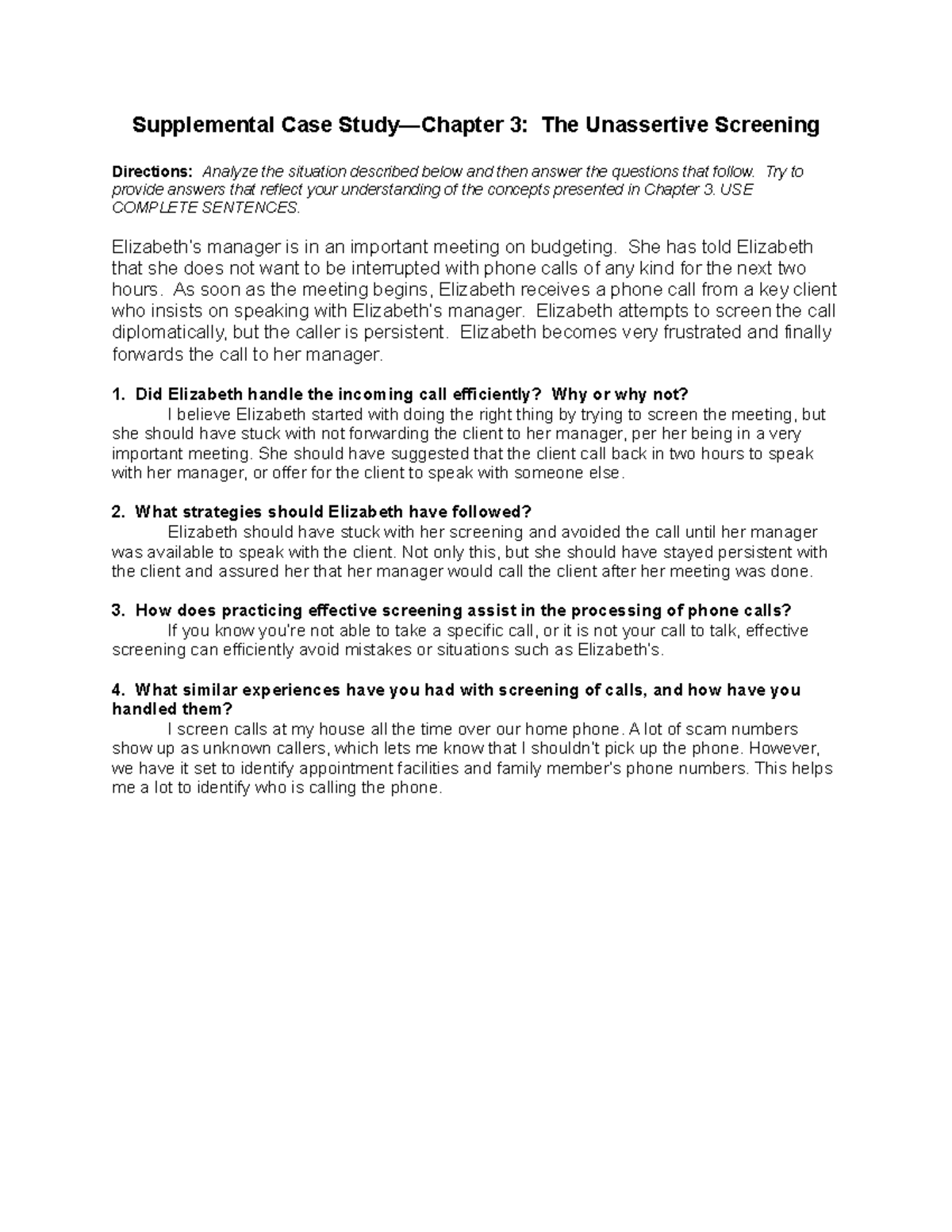 Case Study Chapter 3 - Mikaela Christianson - Supplemental Case Study ...