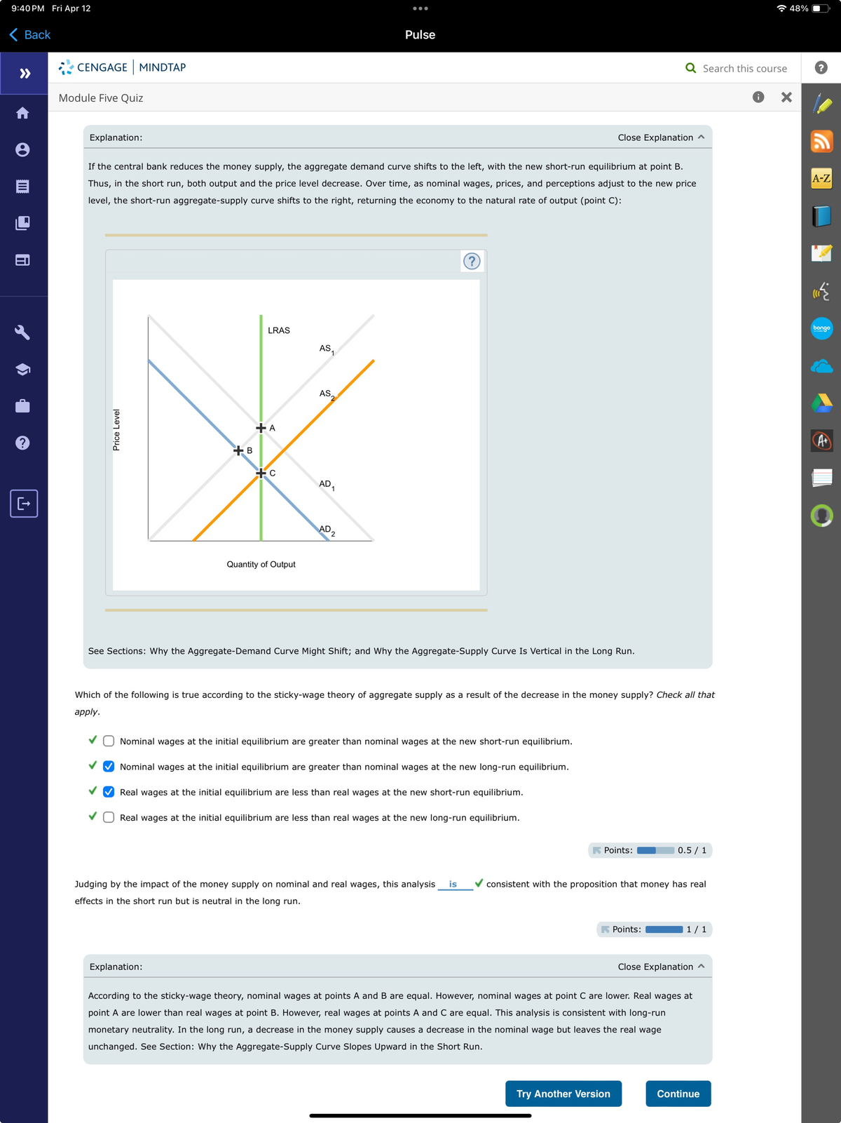 Quiz Module 5.9 Q9 part 2 - ECO 202 - Studocu