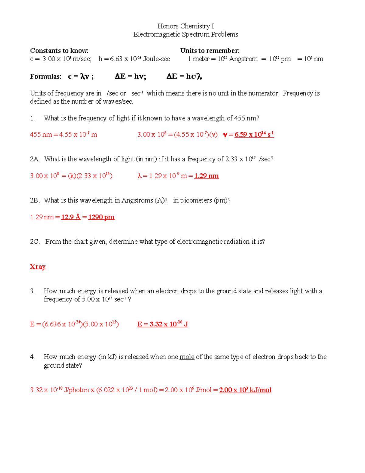 Electromagnetic%20Spectrum%20Problem%20Set%20-%20Answer%20Key 2 ...
