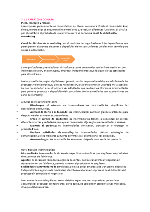 Marketing M3 Y M4 resumen - MARKETING M3 Y M M3 L1: ESTRATEGIA DE PRODUCTO PRODUCTO Según la RAE ...