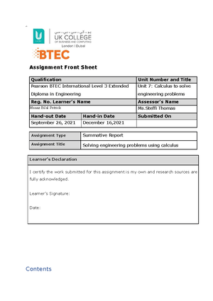 UNIT 19- Electronic devices and circuits (Muaaz Potrick) - Assignment ...