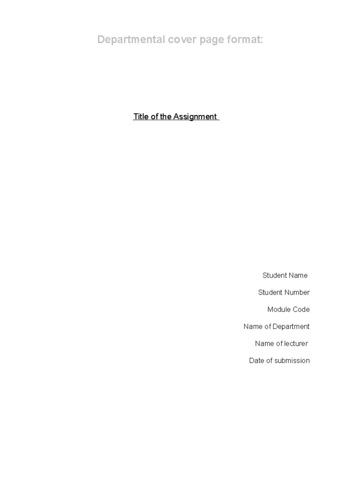 Tips for essay writing - NOTES - Title of the Assignment Student Name ...