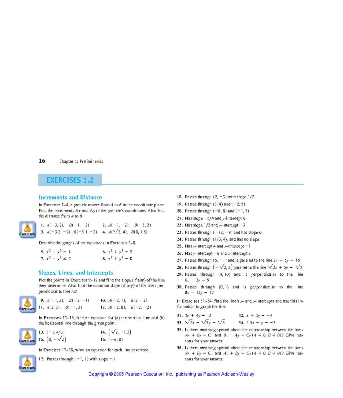 Tcu11 01 02ex - Lecture notes 1-5 - 16 Chapter 1: Preliminaries ...