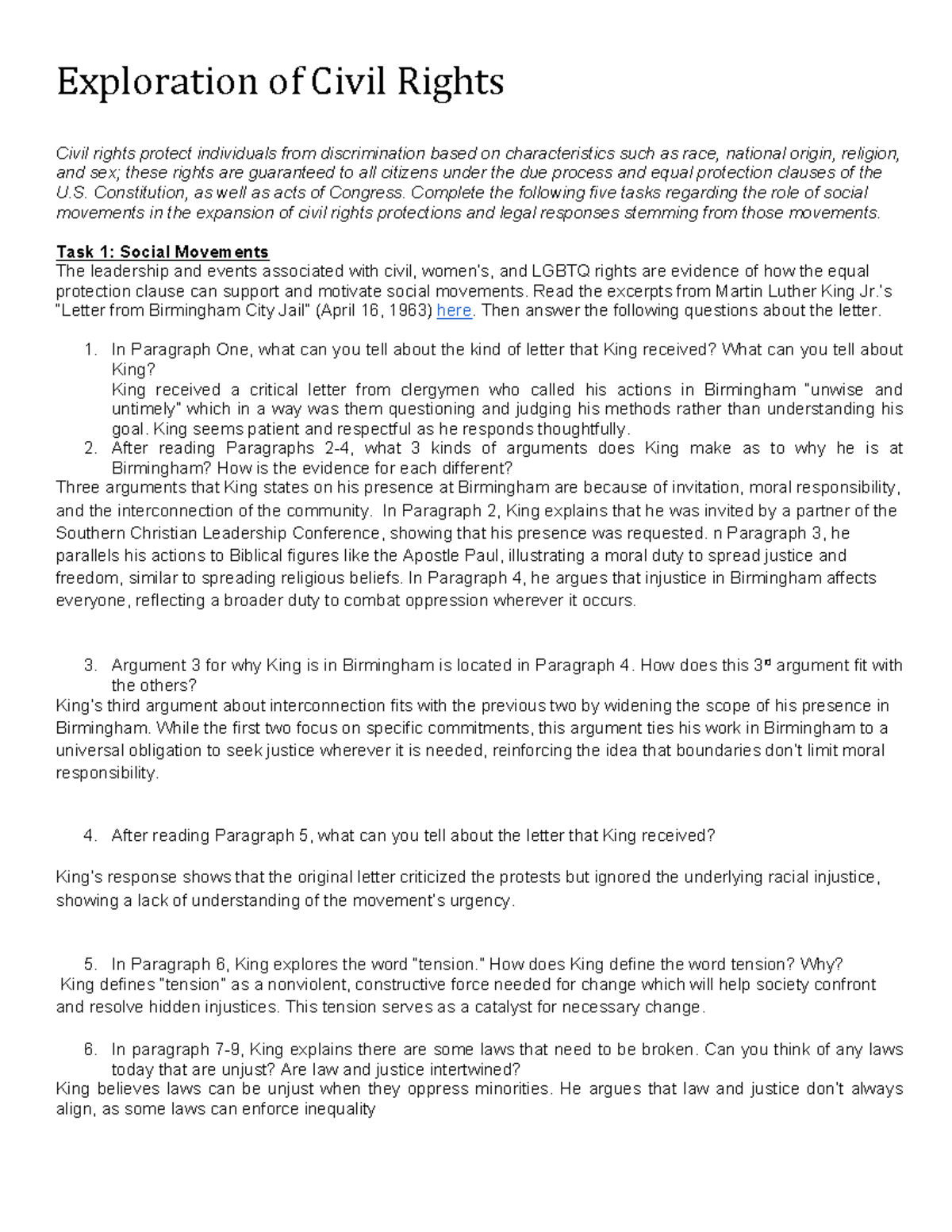 Exploration%20of%20Civil%20Rights - Exploration of Civil Rights Civil ...