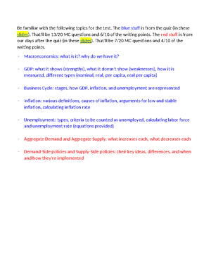 Microeconomics Lesson 2 Activity 2 - Studocu
