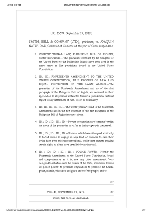 1. Lanuza, Jr. vs. BF Corporation - G. No. 174938. October 1, 2014 ...