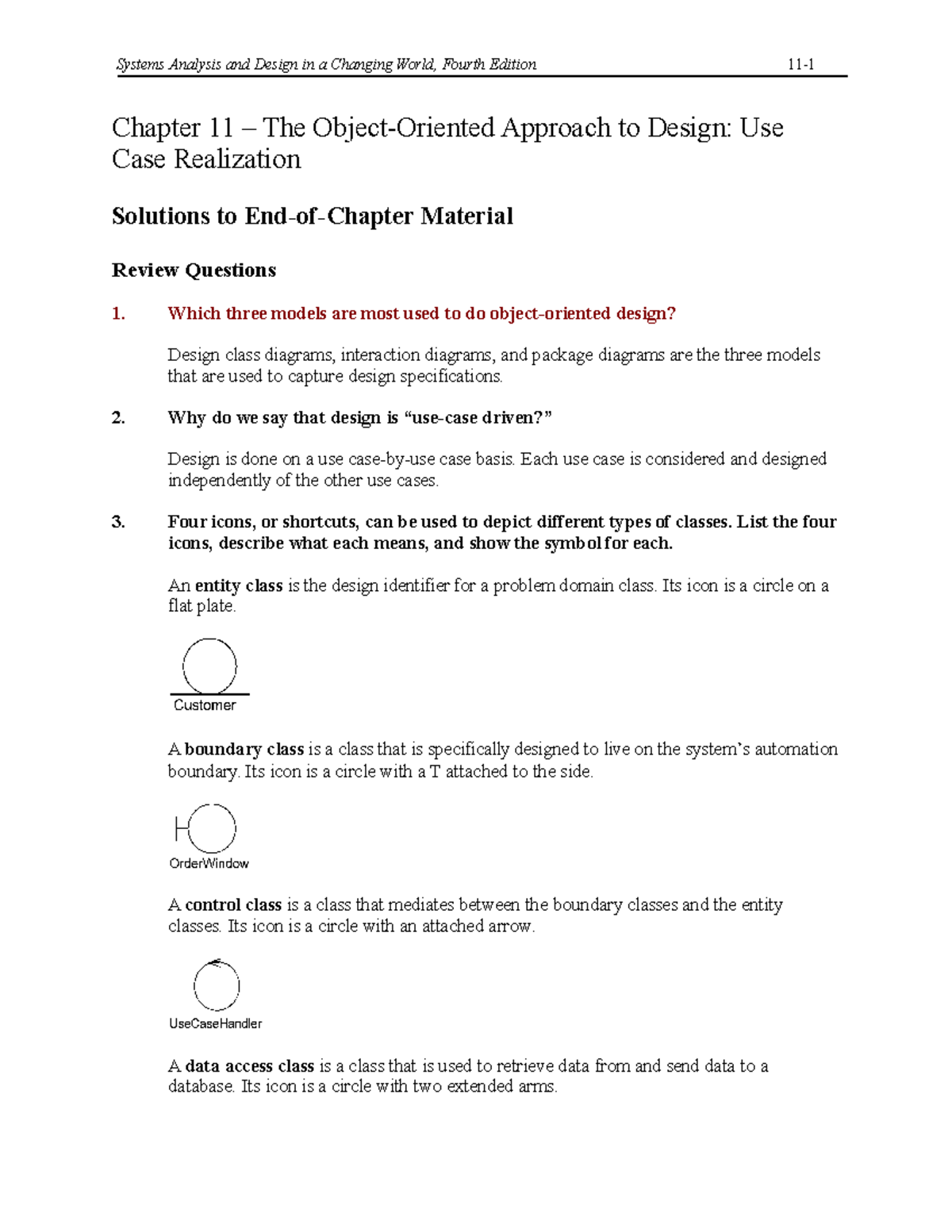 Dlscrib - information technology - Chapter 11 – The Object-Oriented ...