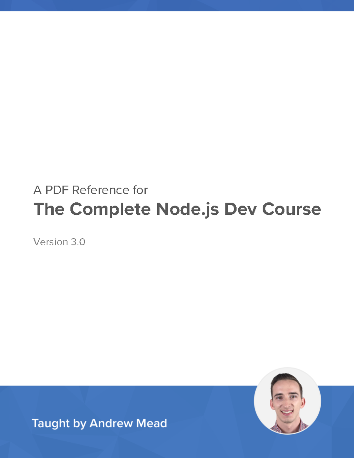 PDF Guide Node Andrew Mead v3 Node learning - A PDF Reference for The Complete Node Dev Course ...