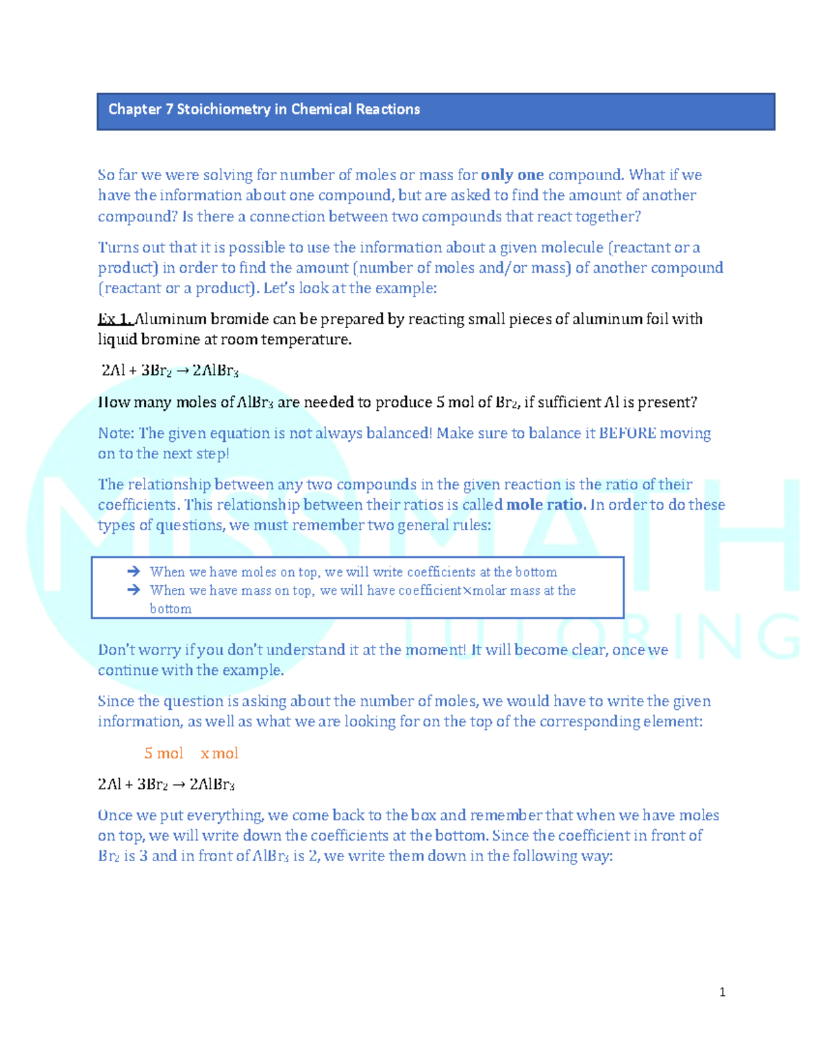 Grade 11 Chemistry chapter 7 - So far we were solving for number of ...