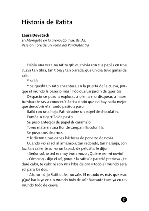 Pd L-3º año-Doña Clementina- Anexo- ANEXO DOÑA CLEMENTINA EL APODO DE DOÑA CLEMENTINA EL ACHIQUE ...