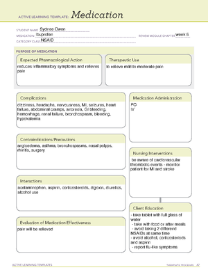 Atorvastatin DC - course required drug card - Drug Name Atorvastatin ...