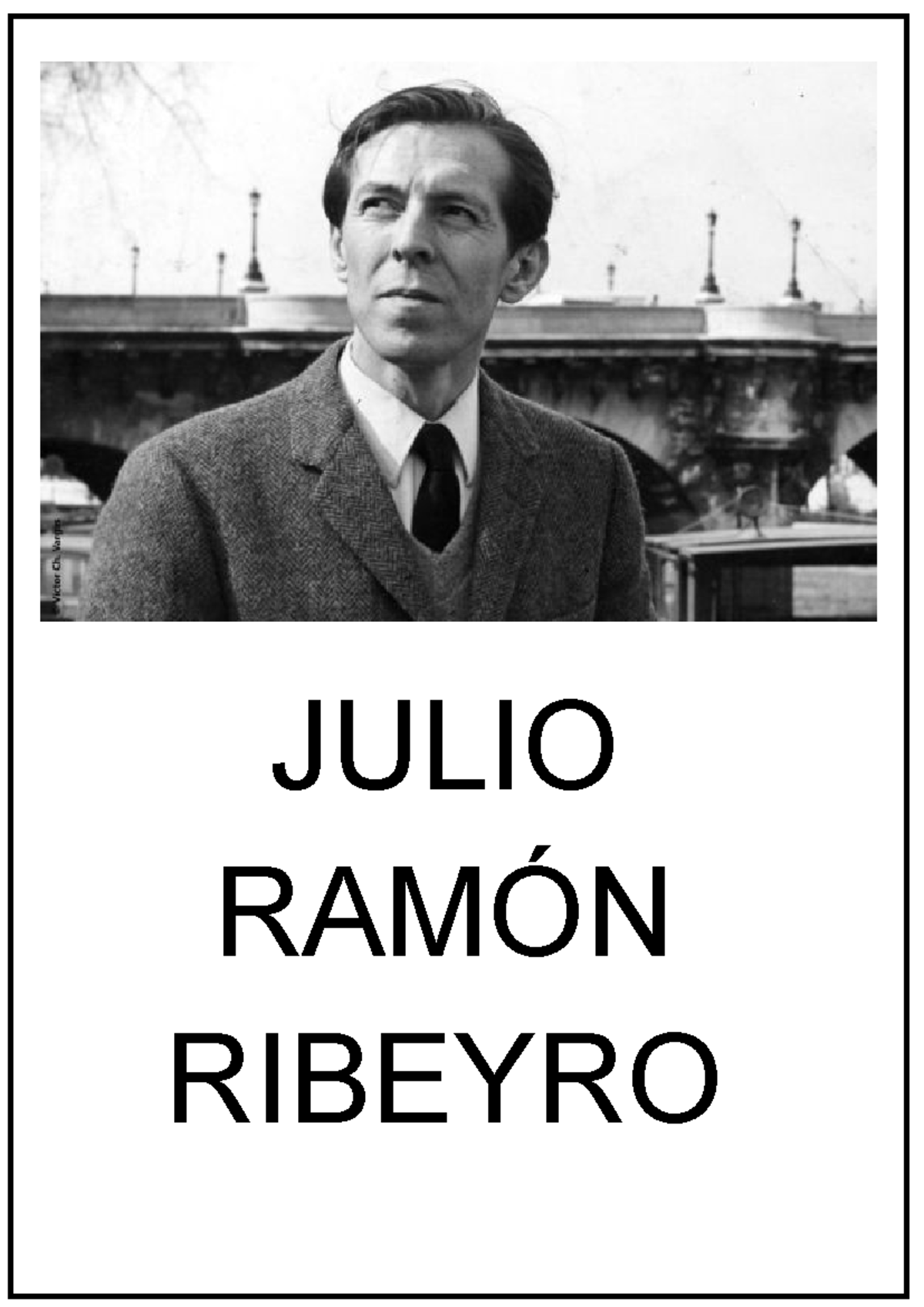 Julio Ramon - JULIO RAMÓN RIBEYRO “AÑO DE LA UNIDAD, LA PAZ Y EL ...
