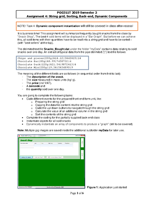 Tutorial 1 - PGG211T Tutorial 1 (One Dimensional arrays) 1 As part of ...