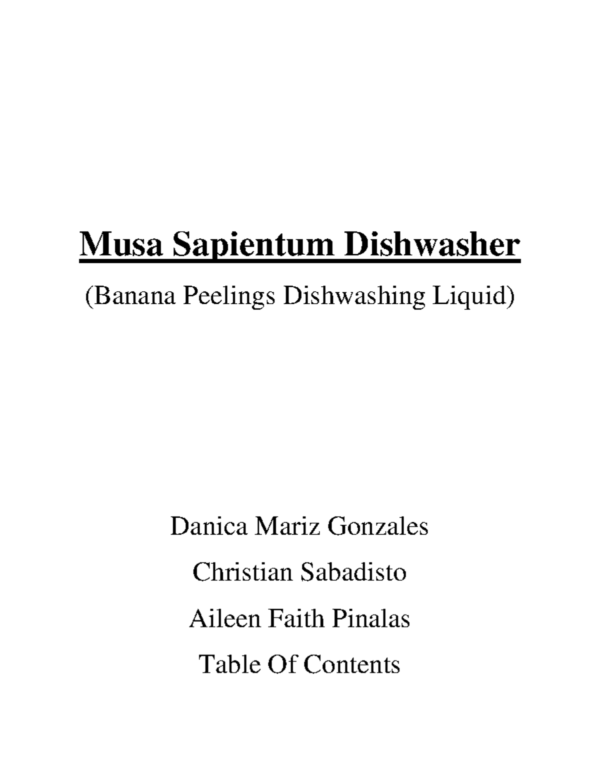 Feismo - dishwashing - Musa Sapientum Dishwasher (Banana Peelings Dishwashing Liquid) Danica ...