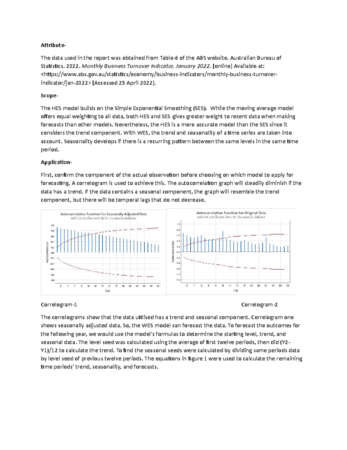 Attribute - Detailed Instructions for report 1 - Attribute- The data ...