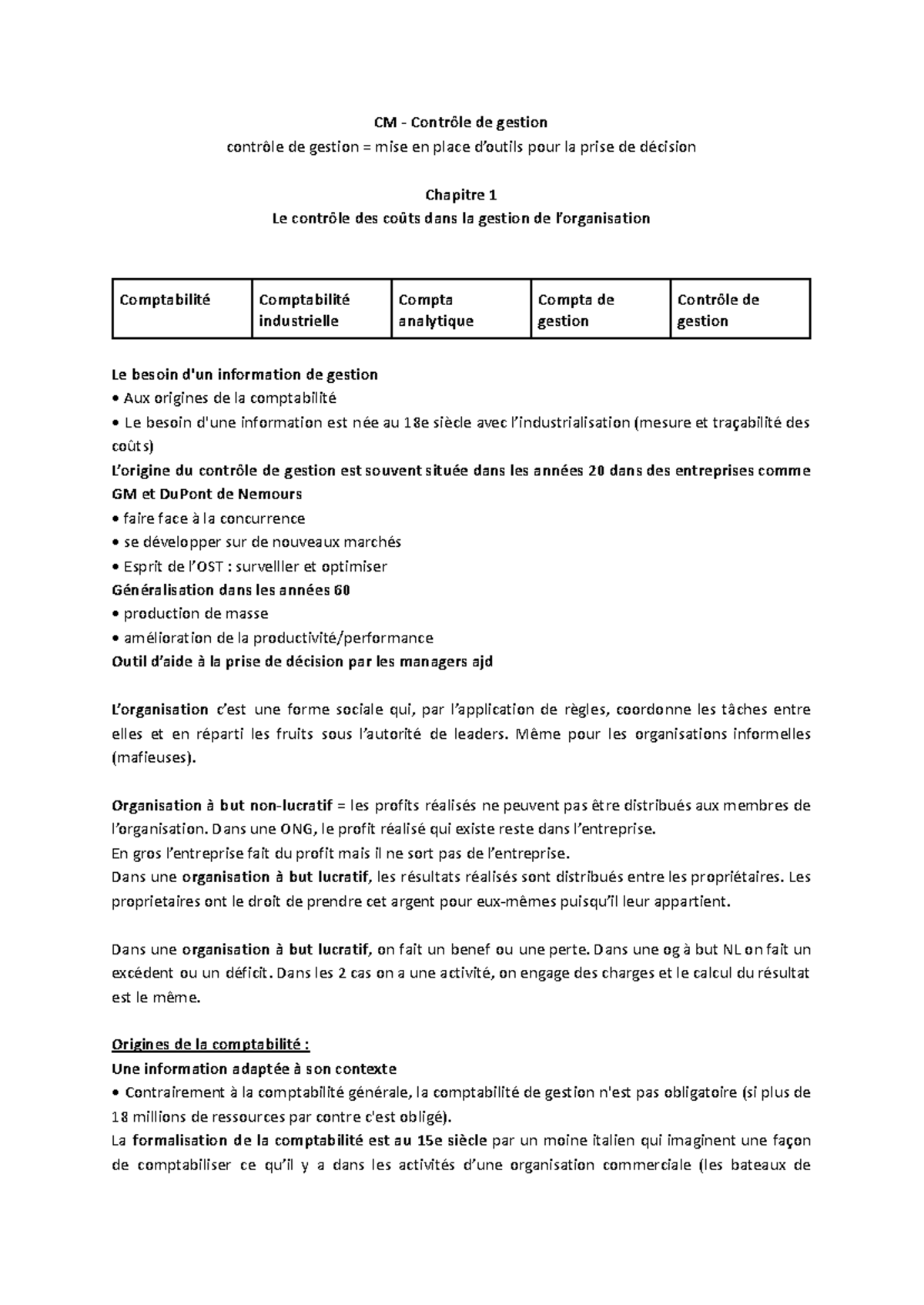 Contrôle de gestion CM - Ertdyfugihojpk^l^mrdftyguhij - CM - Contrôle ...
