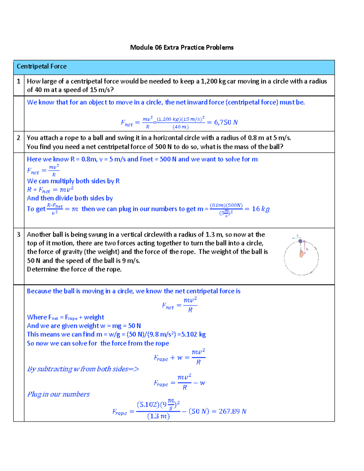 Module 06 Extra Practice Problems SP22 - Module 06 Extra Practice ...