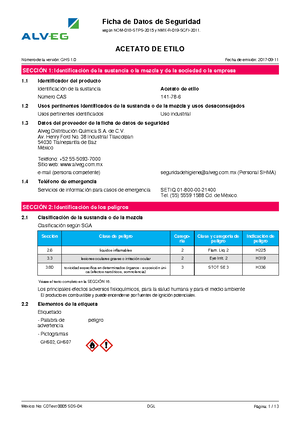 25-Almidon - hds - HOJA DE DATOS DE SEGURIDAD HYCEL DE M.. hycel.com P ...