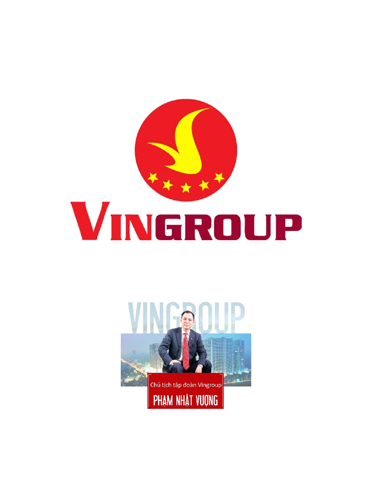 Vingroup - assignment - Giơꄁi thiêu chung v tậ p đo愃n Vingroup ̣ ...