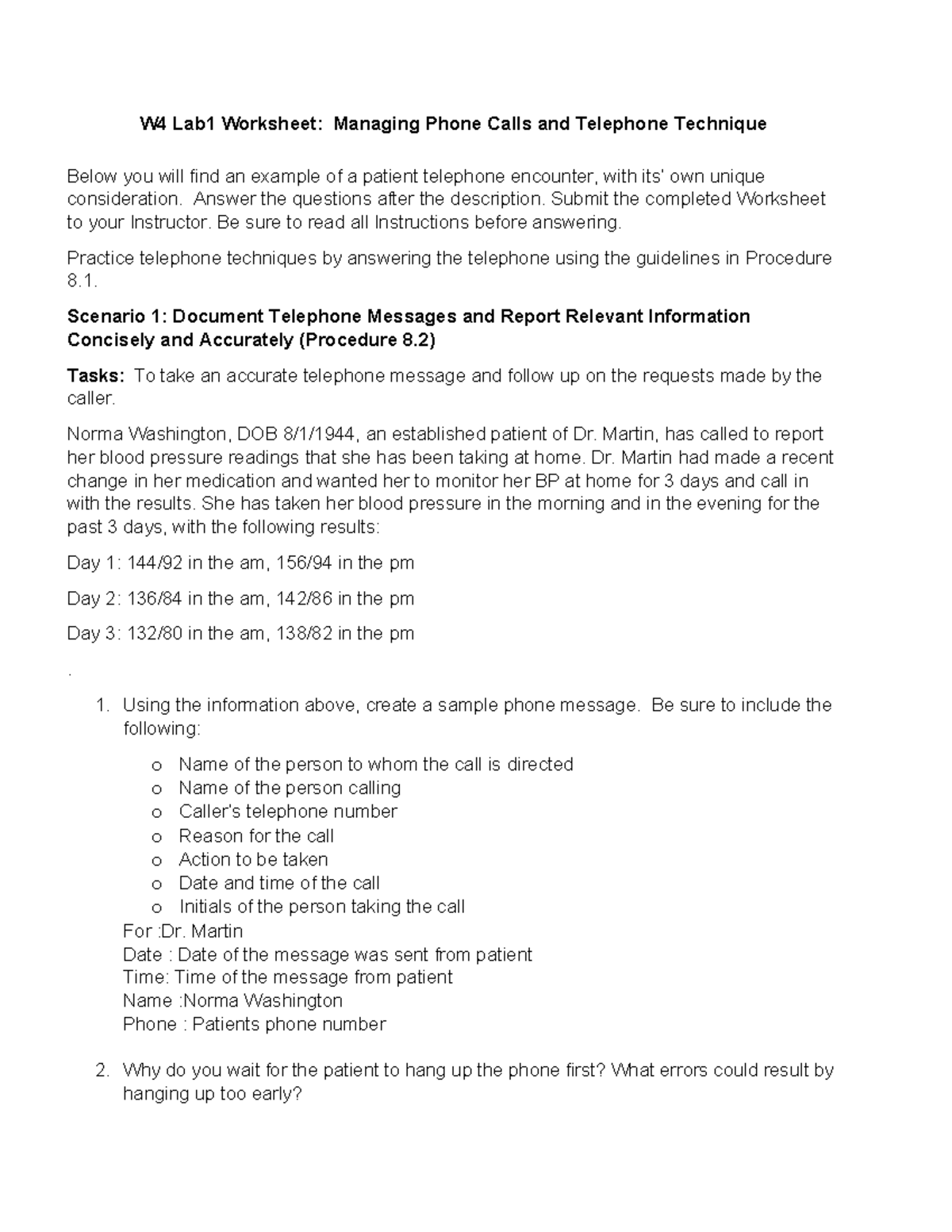 MOA110 W4 Lab (1) JD - moasdoncencie - W4 Lab1 Worksheet: Managing ...