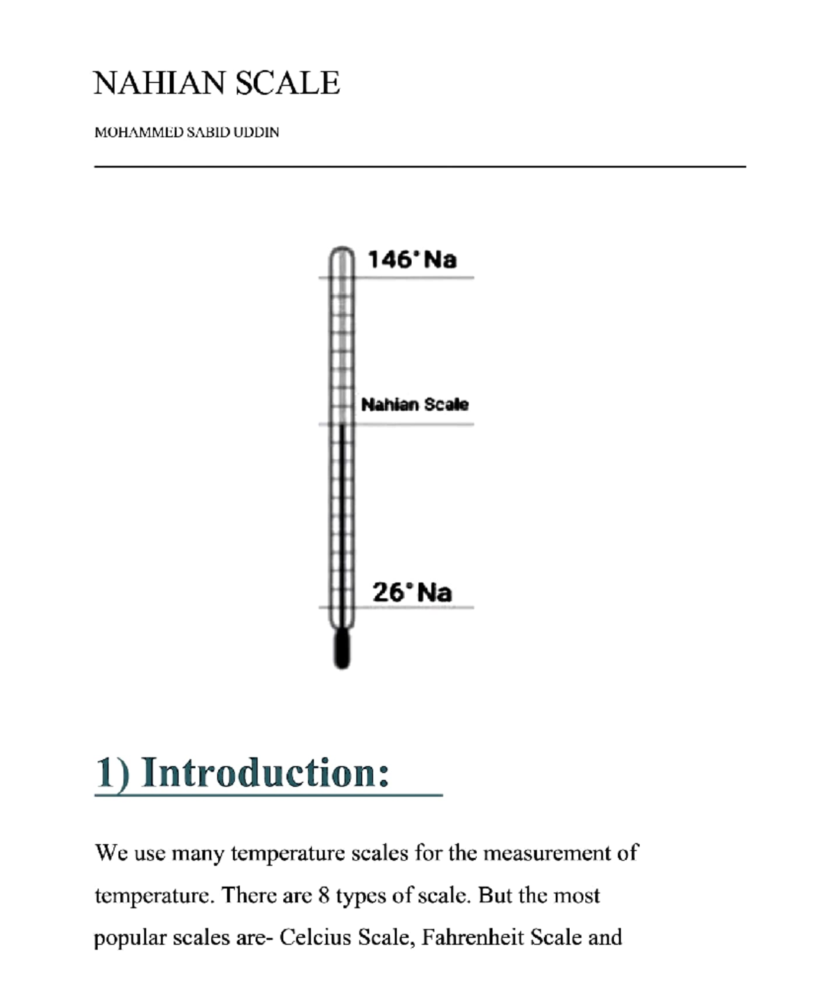 Nahian Scale - Strategic Management - Studocu