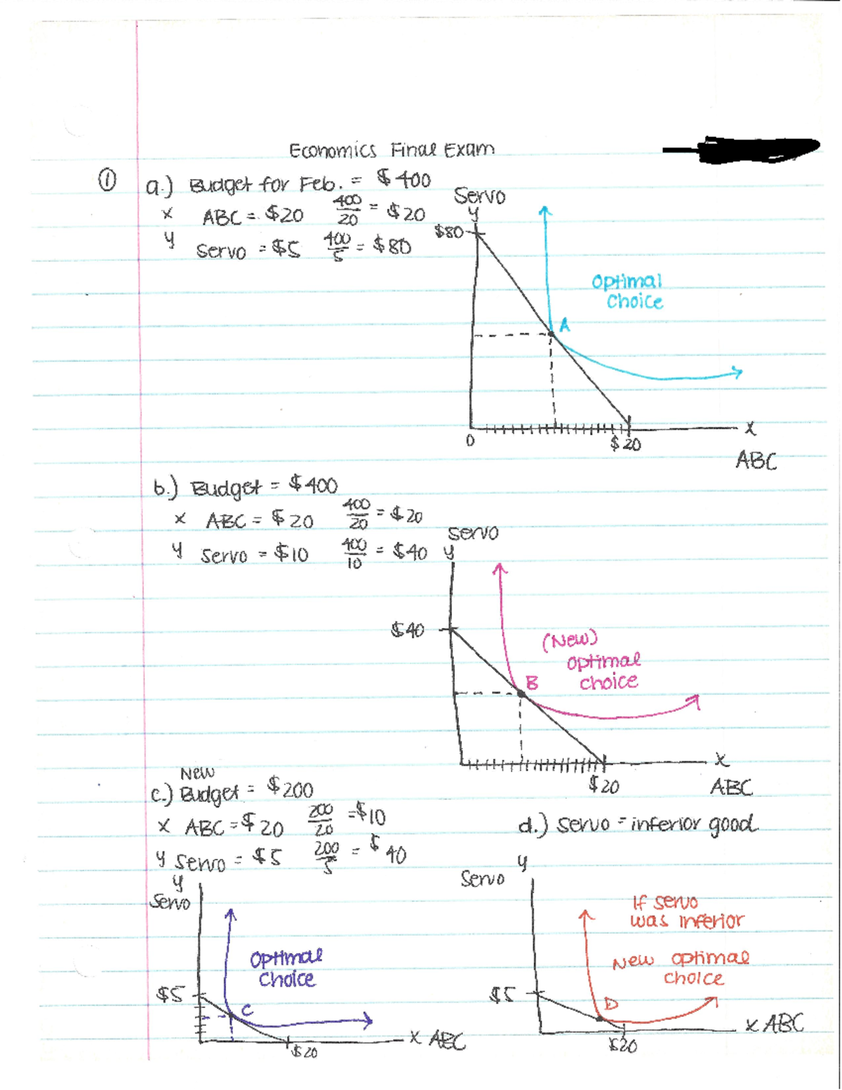 Econ Final Exam Review - ECO-101-01 - Studocu