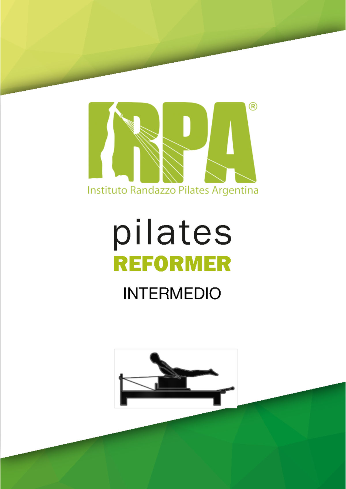 IRPA manuales Romana Reformer Intermedio-1 - REFORMER nivel pilates ...