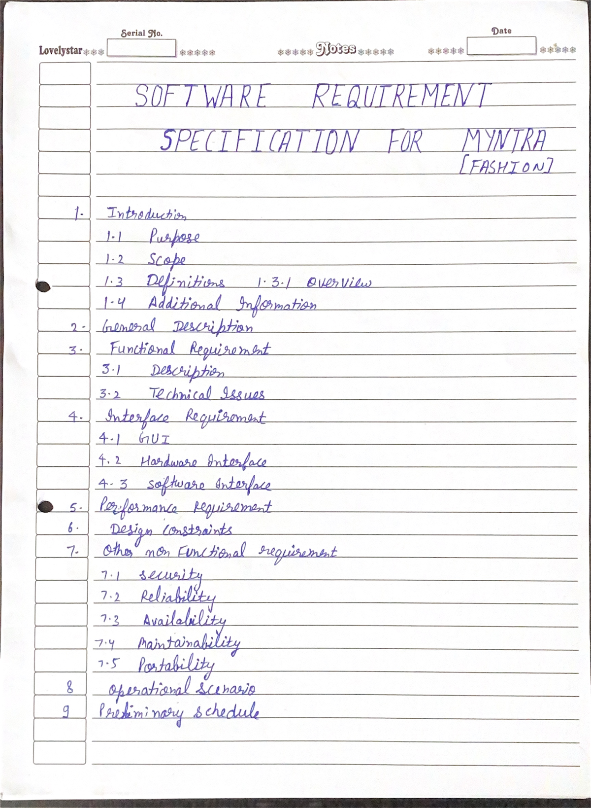 Srs-merged - this is practical work of cse320 - Software Engineering ...