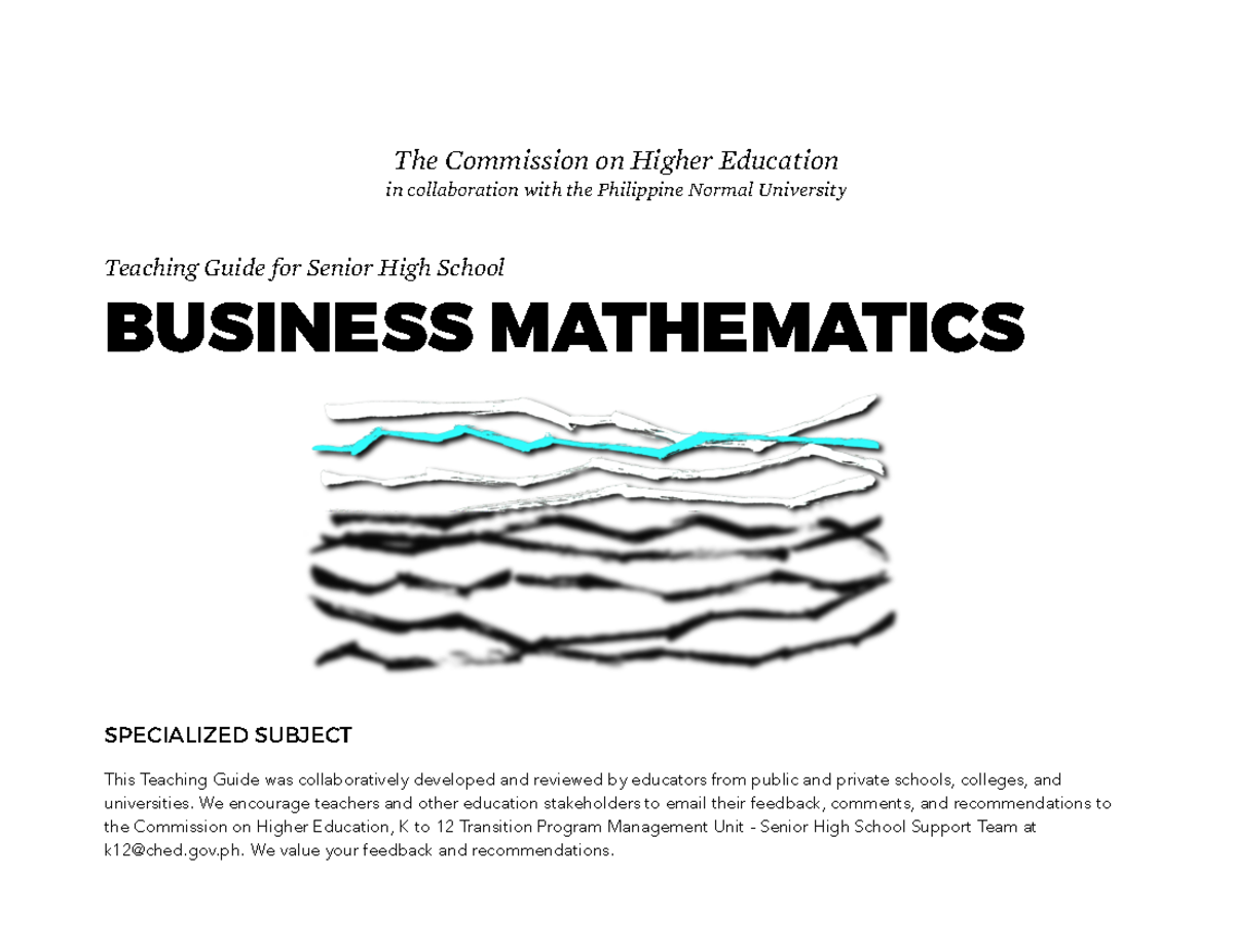 Business Mathematics - notes - ####### Teaching Guide for Senior High ...