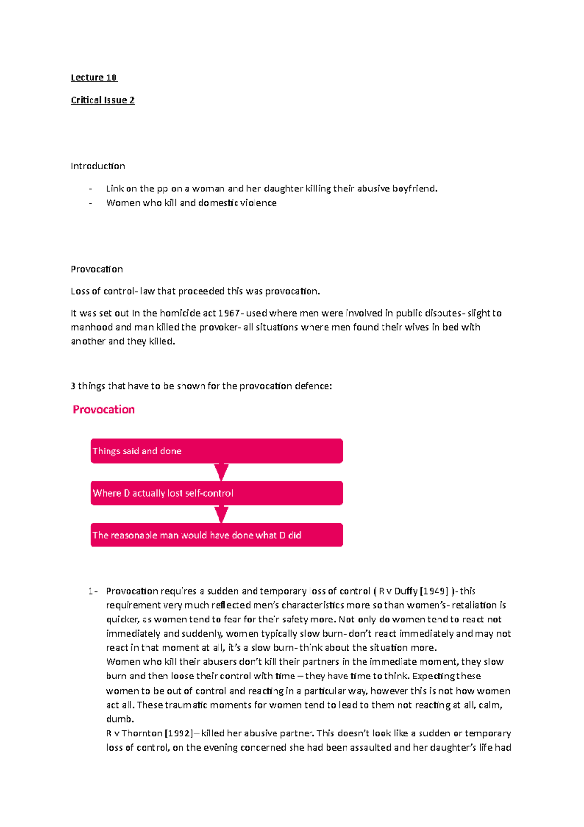 Crim Lec 10 - Lecture notes - Lecture 10 Critical Issue 2 Introduction ...
