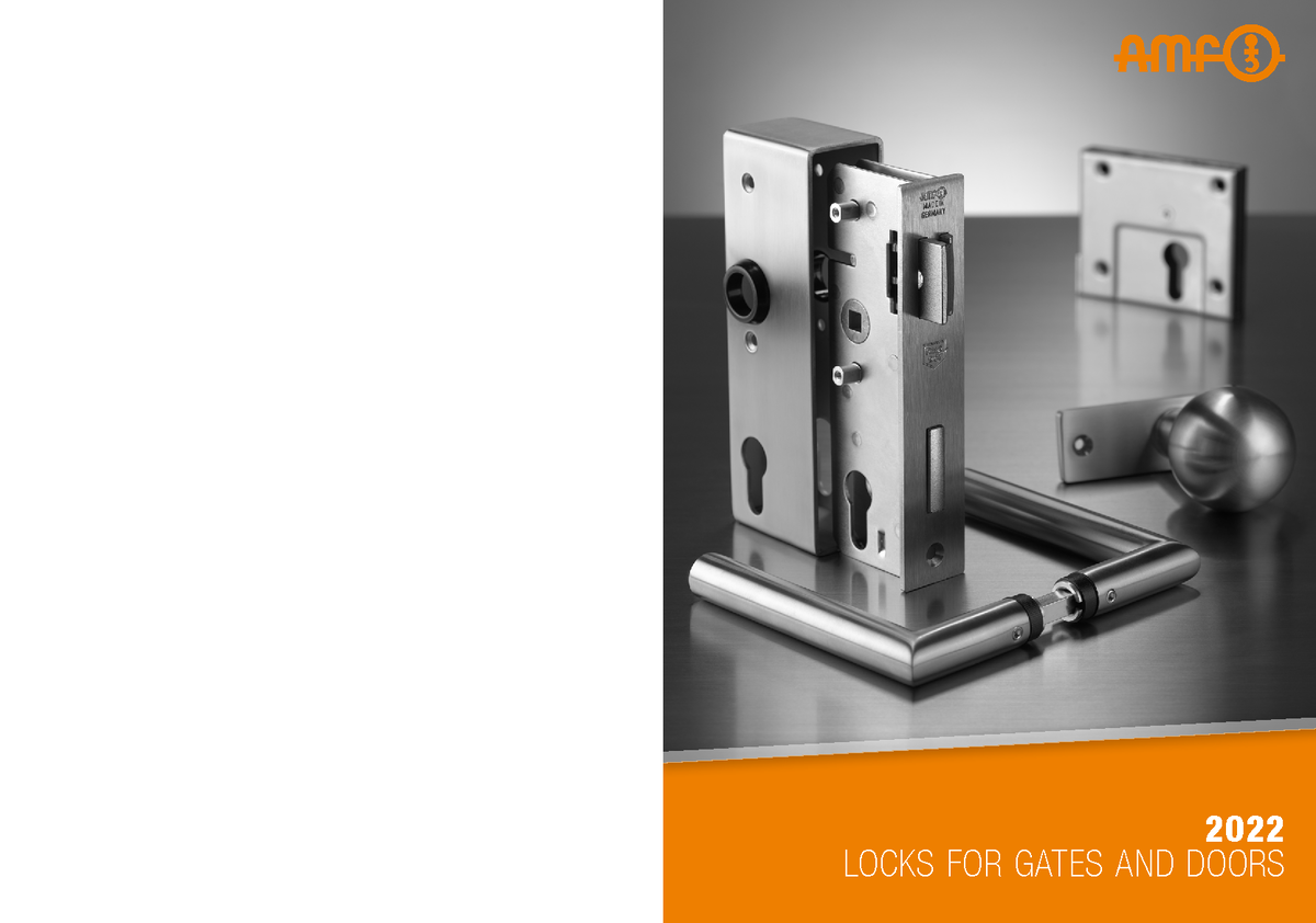 Catalogue-AMF-Locks - 1111 - 2022 Locks for gates and doors 2 Locks for ...