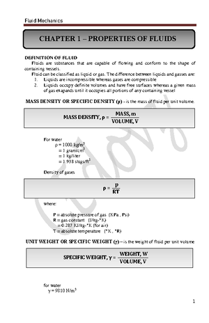 Fluidchapter-5-final - a a θ θ Positive acceleration Negative acceleration ma W N W ma N θ θ x y ...