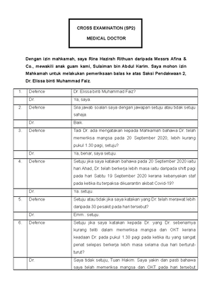 Penyataan Tuntutan Hadhanah - PERNYATAAN TUNTUTAN (Tuntutan Hadhanah) 1 ...