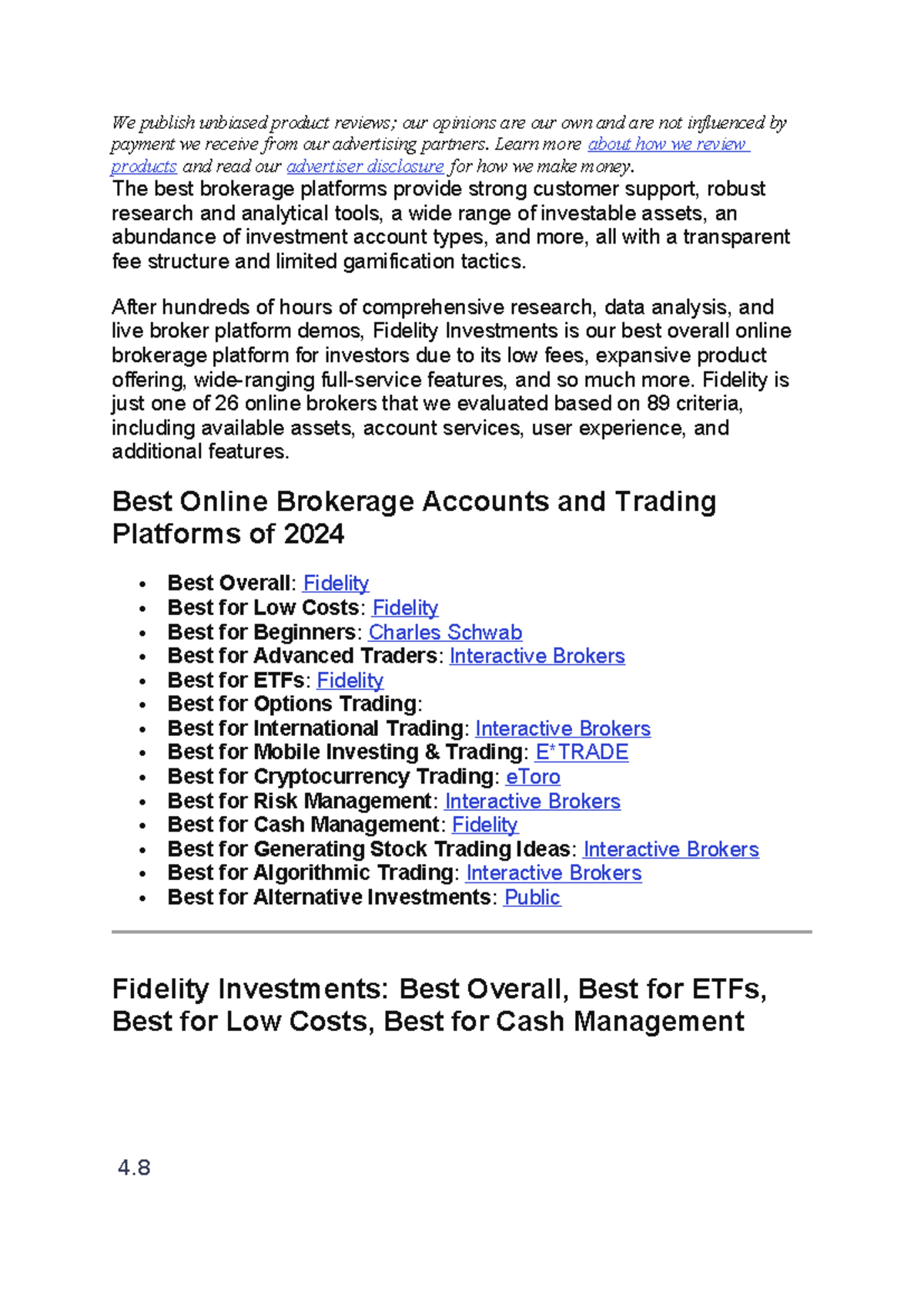 Good trading tips for students - We publish unbiased product reviews ...