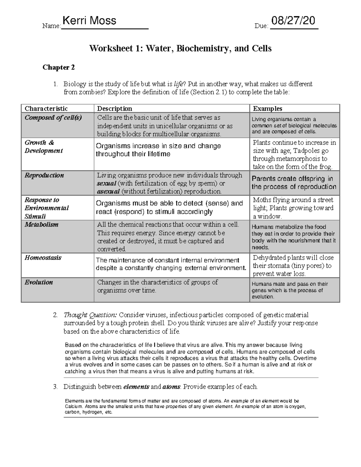 WS1-Water Biochem Cells-fillable - Name: Due: Worksheet 1: Water ...