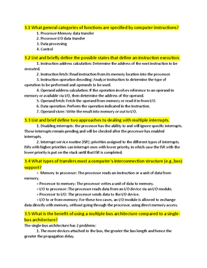Assignment document - Computer Architecture - FPT - Studocu