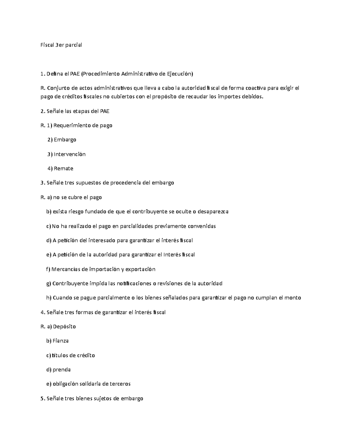 Fiscal 3er parcial Maestra Sandra Cornejo - Fiscal 3er parcial 1 ...
