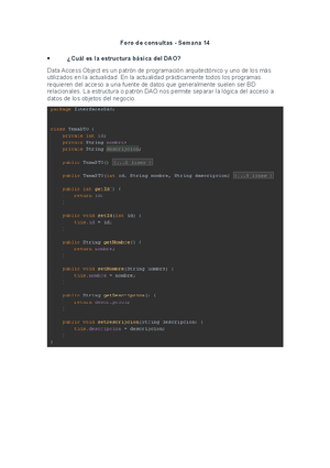 POO Proyectos 1 - proyecto final - GUIA DE PROYECTO JAVA AVANCE Nº1: POO.