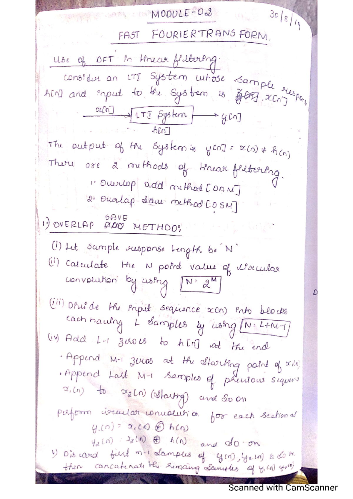 Digital signal processing- FFT(FAST FOURIER TRANSFORM) - FAST ...