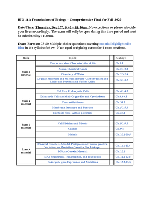 Three Domains Model Article - BIO 337 - Studocu