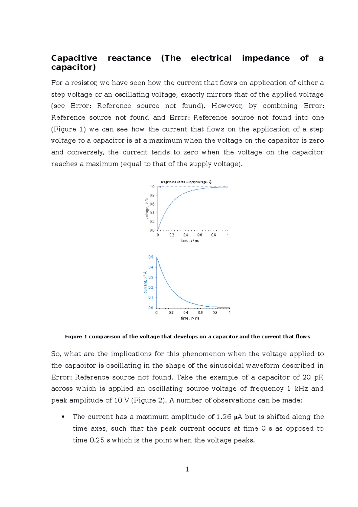 Capacitor Reactance And Impedance At Whitney Luke Blog