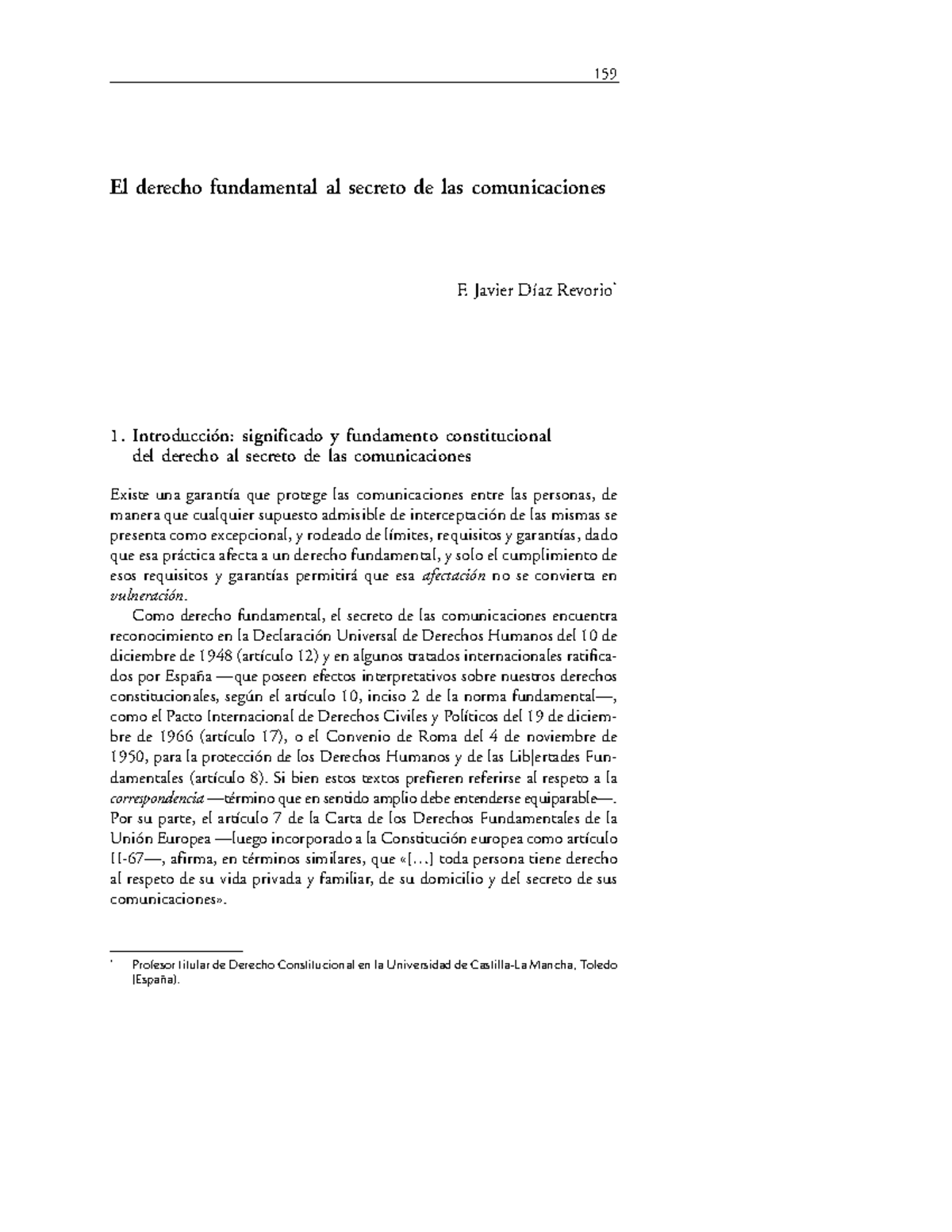 Dialnet-El Derecho Fundamental Al Secreto De Las Comunicaciones-5085108 - El derecho fundamental ...