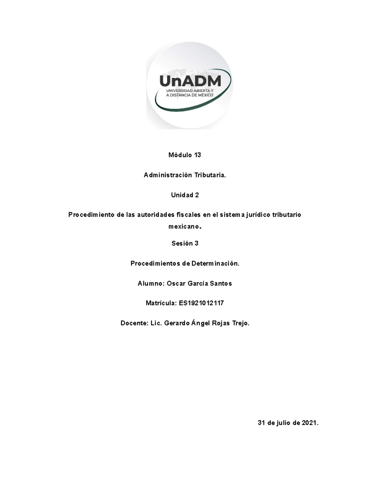 M13 U2 S3 OSGS - Apuntes 10 - Módulo 13 Administración Tributaria ...