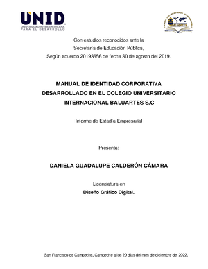 Manualproyectosestadiaempresarial UNID - MANUAL DE LOS PROYECTOS DE ...
