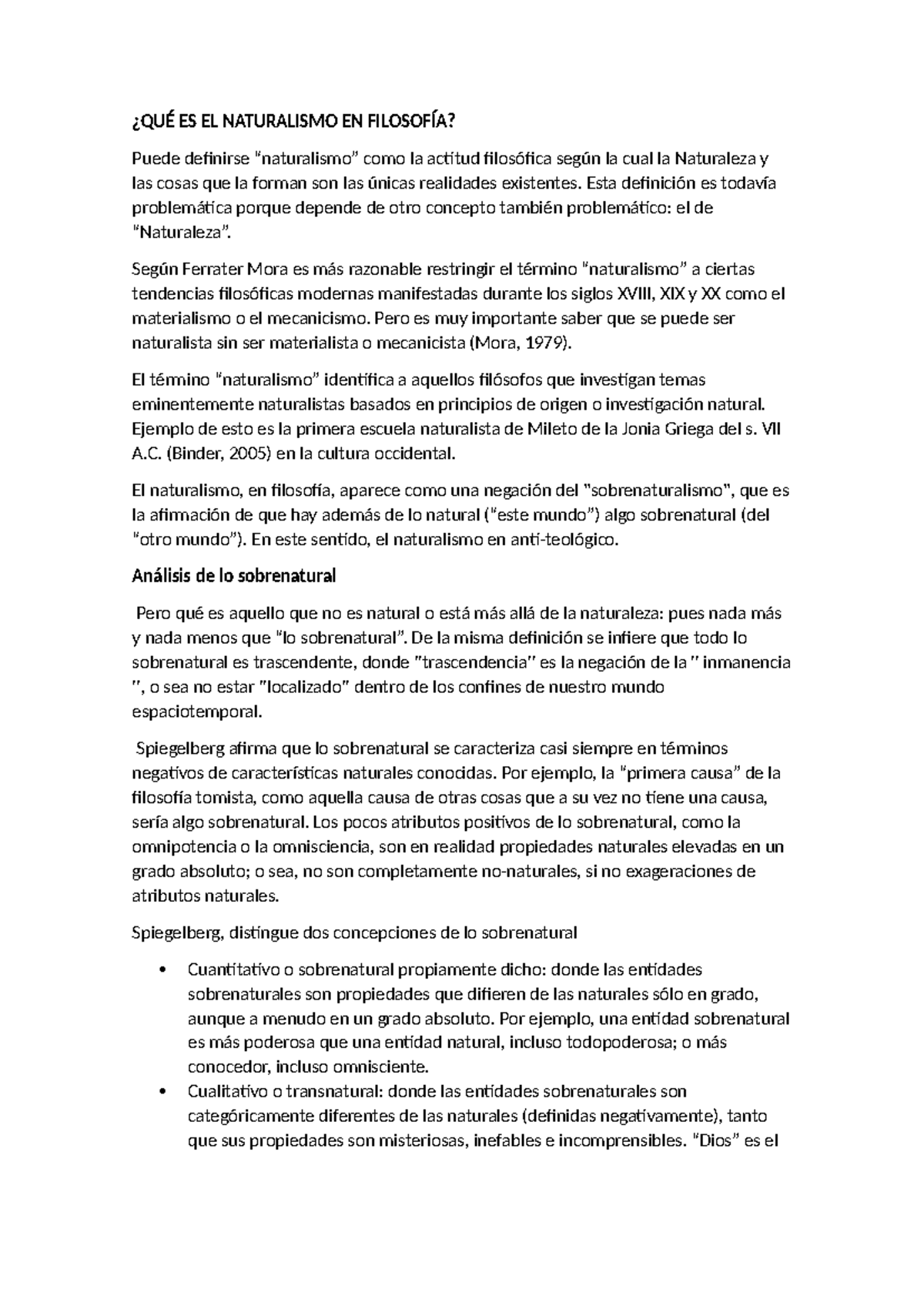 Naturalismo - ¿QUÉ ES EL NATURALISMO EN FILOSOFÍA? Puede definirse ...
