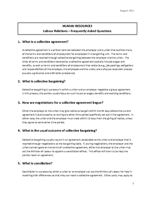 Hrm659 June2018 Answer Past Year Question Industrial Relations